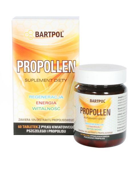 PROPOLLEN - tabletki z pyłkiem kwiatowym i propolisem - Arena.pl