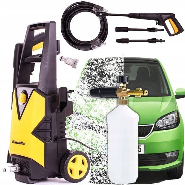 Samossąca Myjka Ciśnieniowa Riwall REPW 120 L5 230barEW + PIANO BOOSTER LS3 - Arena.pl