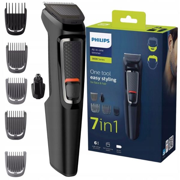 Trymer Maszynka do Golenia Philips Multigroom series 3000 Broda Włosy ...