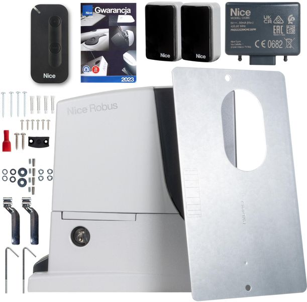 Zestaw NICE ROBUS 600 MyGO do bram przesuwnych - Arena.pl