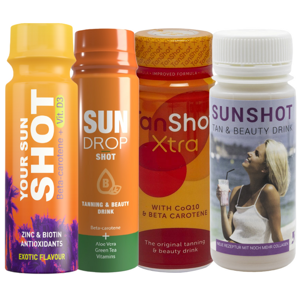 Tan Shot Zestaw Do Picia Przyspieszający Opalenie x4szt - Arena.pl