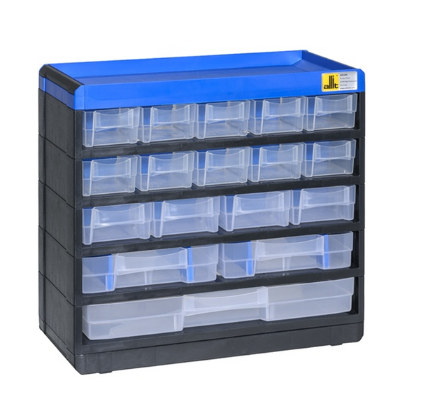 Regalik szufladkowy 17 szuflad - 300x135x285 mm - Arena.pl