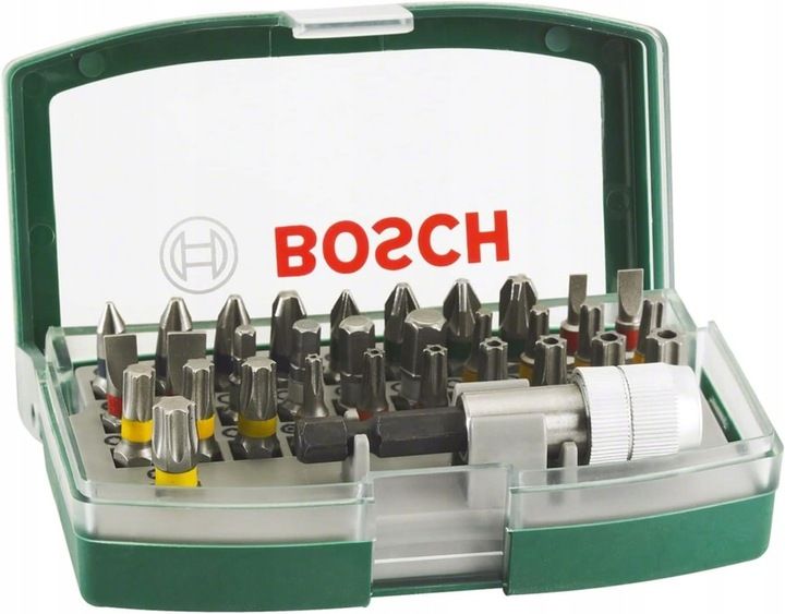 Kup BOSCH Zestaw bitów PH / PZ / HEX 31szt. + UCHWYT 2607017063 na ...