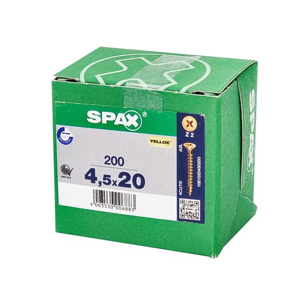 Wkręty uniwersalne SPAX 4.5 x 20 200 szt. PZ2 - Arena.pl