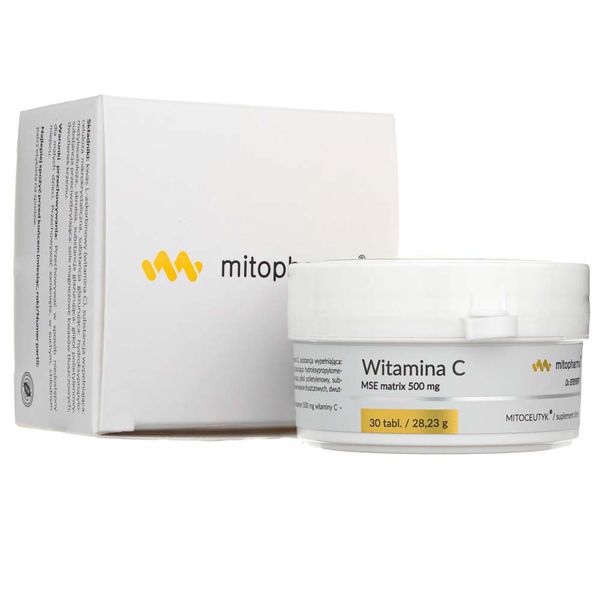 Dr. Enzmann Witamina C MSE matrix 500 mg - 30 tabletek - Arena.pl