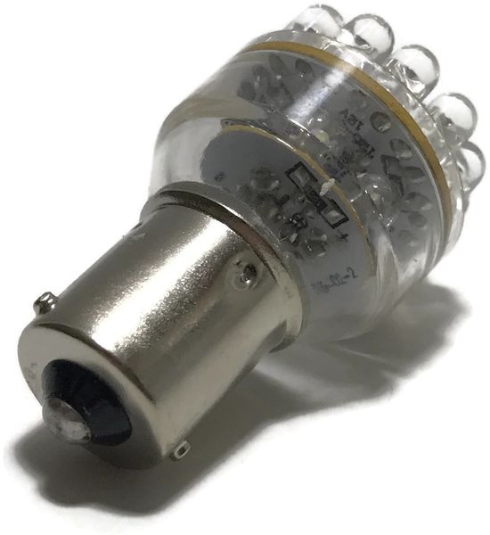 ŻARÓWKA 24 LED BA15S P21W JEDNOWŁÓKNOWA BIAŁA 12v - archiwum Arena.pl