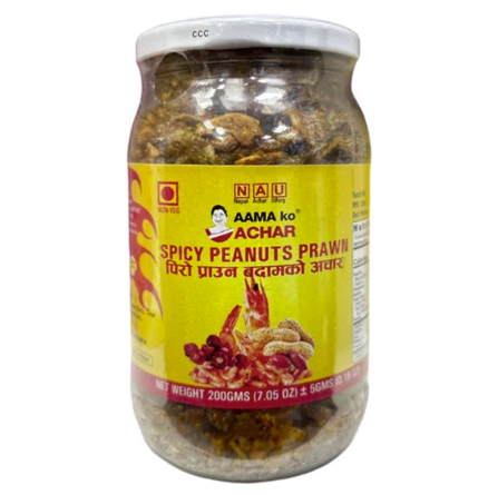 Marynowane krewetki z orzeszkami ziemnymi Spicy Peanuts Prawn Aama Ko ...