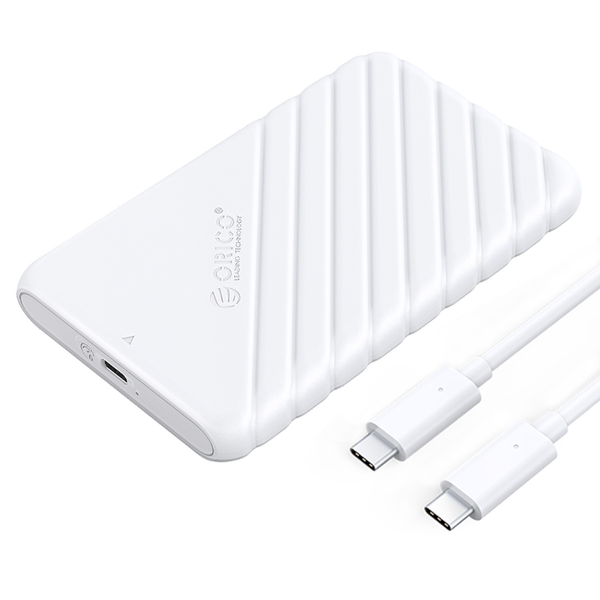 Orico Obudowa dysku 2,5'' USB-C 3.1 6Gbps biała - Arena.pl