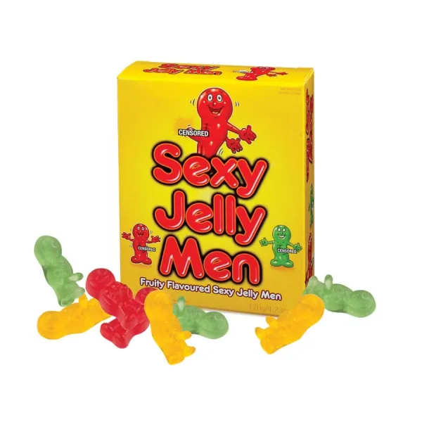 sexy jelly men żelki owocowe 150g kolorowe cukierki holandia - Arena.pl
