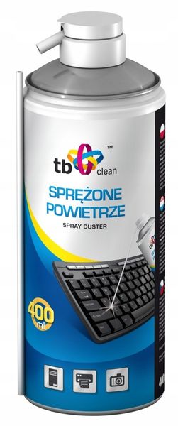 TB CLEAN Sprężone powietrze 400 ml - Arena.pl