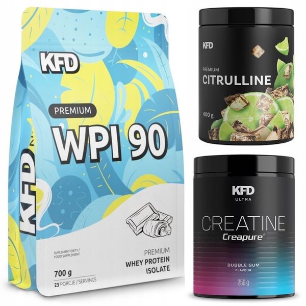 ZESTAW KFD izolat WPI + Kreatyna Ultra + Cytrulina - Arena.pl
