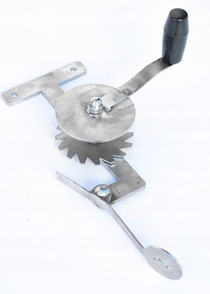 NIERDZEWNA KORBKA DO GRILLA TRÓJNOGU KOŁOWROTEK ZE STALI NIERDZEWNEJ ...