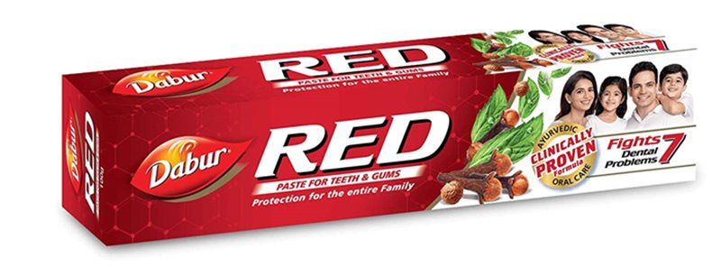 Pasta do zębów ziołowa Red Dabur 100g - Arena.pl
