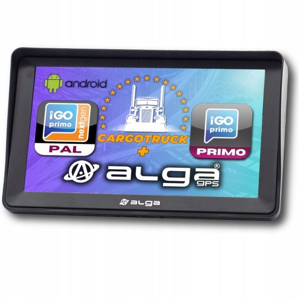 Kup Nawigacja GPS ALGA A7A android 16GB. iGO Primo + NEXTgen PAL TiR ...