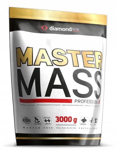 Kup Hi TEC DIAMOND LINE MASTER MASS 3000g GAINER MASA na arena.pl i ...