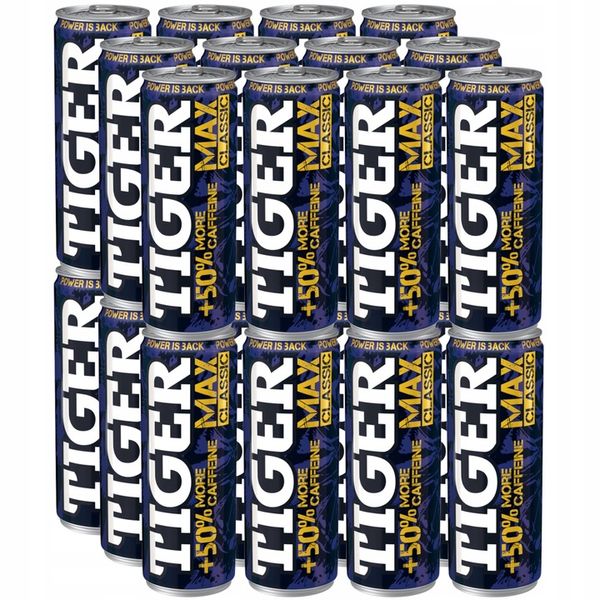 Kup Napój energetyzujący Tiger Max Energy Drink 24 x 250 ml na arena.pl ...