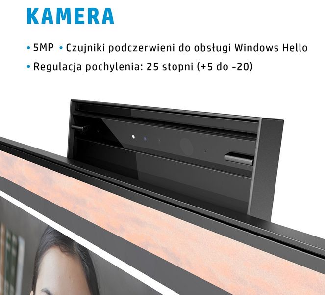 Monitor HP E24mv G4 Conferencing FullHD IPS 23.8 cali 1920x1080 HDMI ...