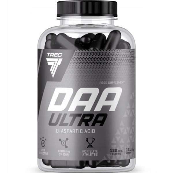 Kup BOOSTER TESTOSTERONU TREC DAA ULTRA Kwas D-Asparaginowy Testo 1000 ...