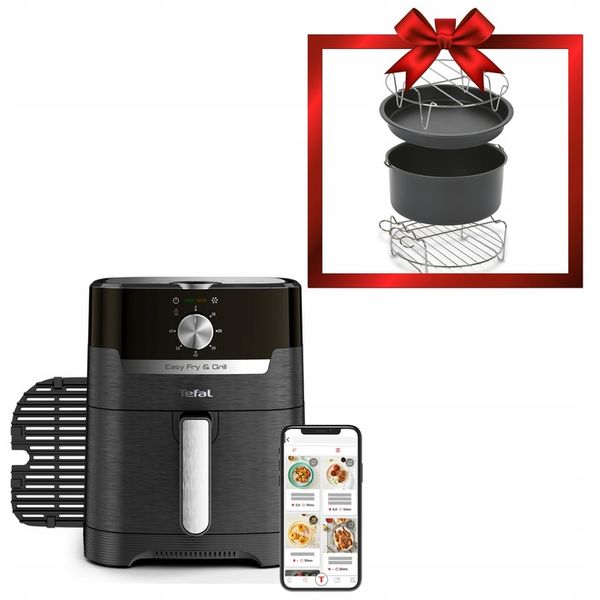 Frytkownica beztłuszczowa TEFAL Easy Fry EY501 do Smażenia Pieczenia 4,2l - Arena.pl
