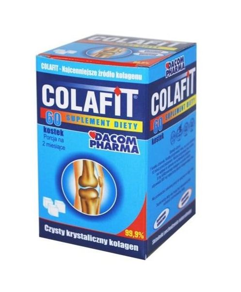 Colafit Kolagen Liofilizowany (60kostek) Gorvita - archiwum Arena.pl
