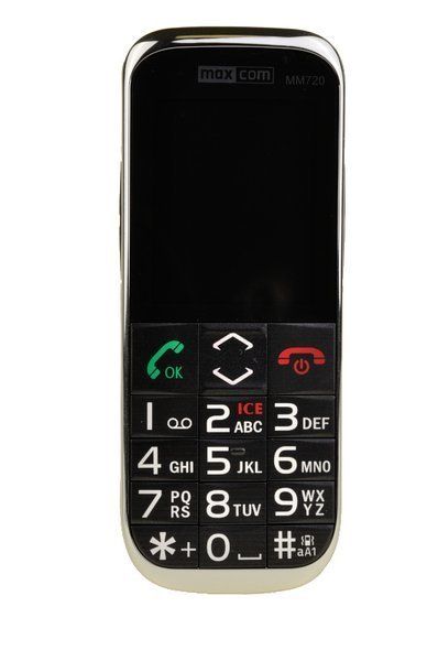 Telefon komórkowy dla seniora Maxcom MM720 czarny - Arena.pl
