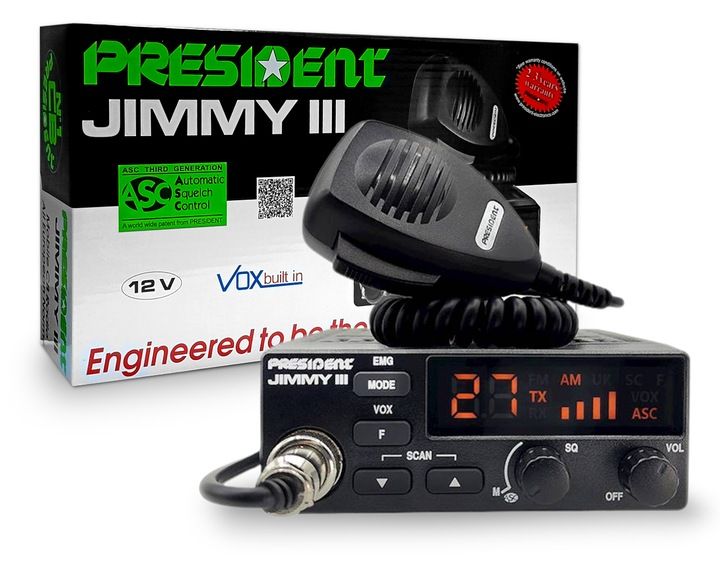 Kup CB RADIO PRESIDENT JIMMY III na arena.pl i ciesz się niską ceną