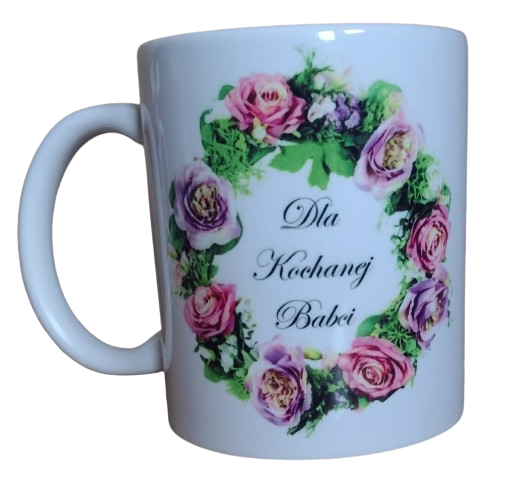 Kubek Dzień Babci Dla Kochanej Babci Prezent Upominek - Arena.pl