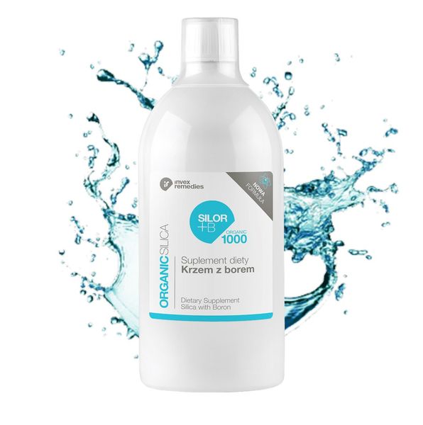 Invex Remedies Silor + B Organic, krzem z borem 1000 ml - Arena.pl