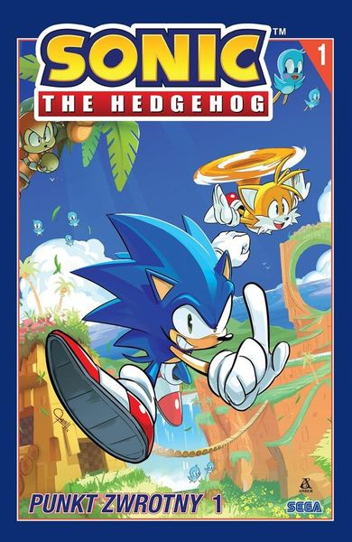 Sonic the Hedgehog T.1 Punkt zwrotny 1 w.2022 Ian Flynn - Arena.pl