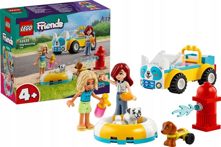 LEGO FRIENDS 42635 SAMOCHÓD DO PIELĘGNACJI PSÓW pieski zestaw dla ...