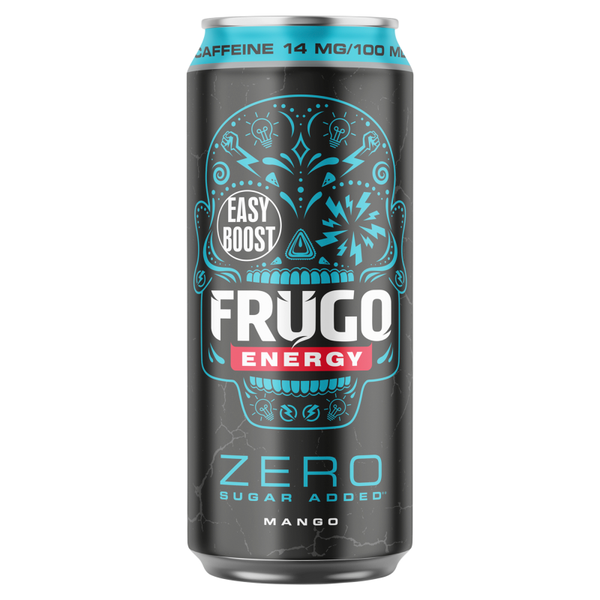 Frugo Energy Mango Gazowany napój energetyzujący 500 ml - Arena.pl
