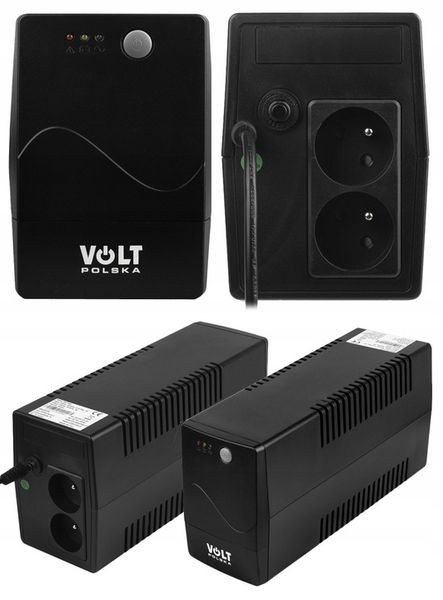 Kup ZASILACZ AWARYJNY UPS VOLT POLSKA 850W/480W AKUMULATOR 9AH KOMPUTER ...