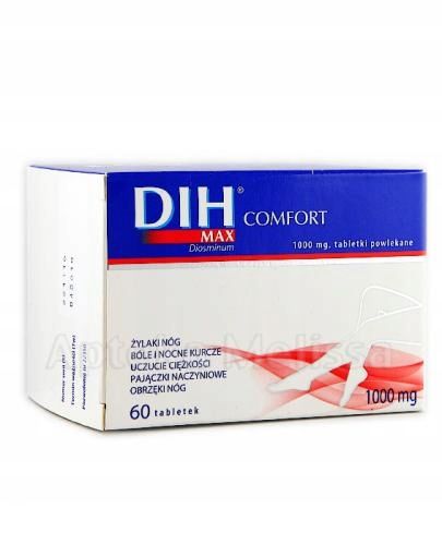 DIH MAX COMFORT 1000 mg, 60 tabl. - Arena.pl