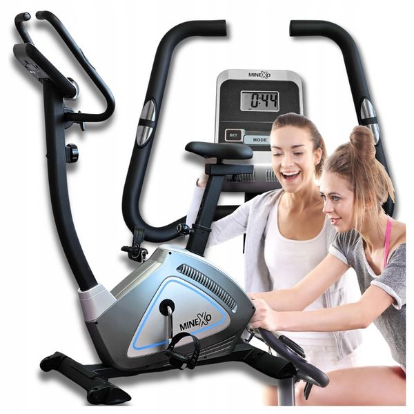 ROWER MAGNETYCZNY STACJONARNY ROWEREK TRENINGOWY DO ĆWICZEŃ FITNESS W ...