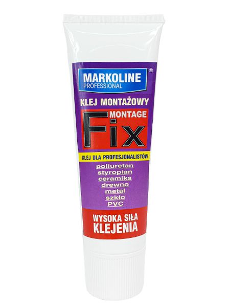 Klej Montażowy Biały Glue Uniwersalny Fix Mocny Markoline 250g 138ml ...
