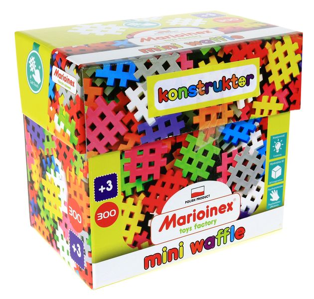 Kup Klocki MOBILNE Mini Waffle KONSTRUKTOR Wafle 300el na arena.pl i ...