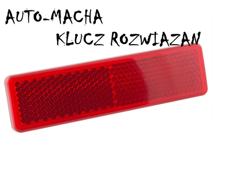 Renault Trafic II odblask w tylny zderzak - Arena.pl