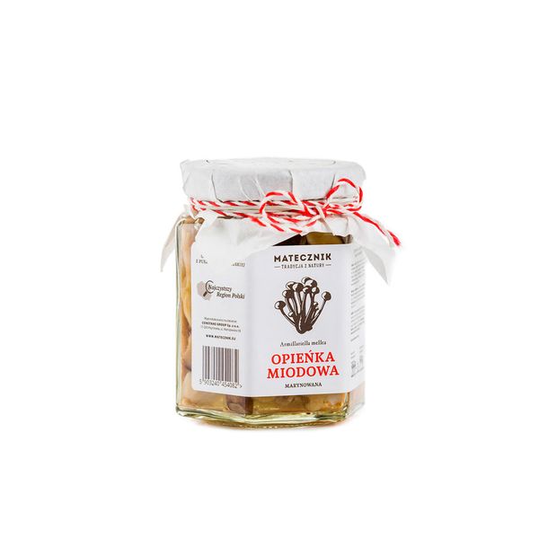 Opieńka Miodowa Marynowana Grzyby i Receptura z Puszczy Białowieskiej ...