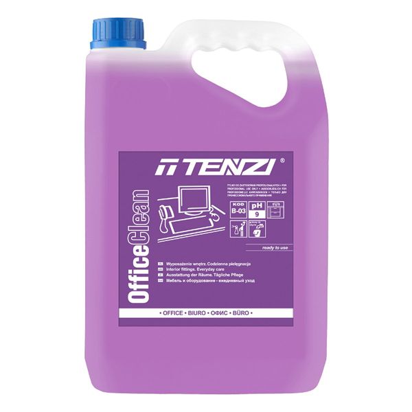 Tenzi Office Clean płyn do czyszczenia mebli - zapach kwiatowy 5L ...