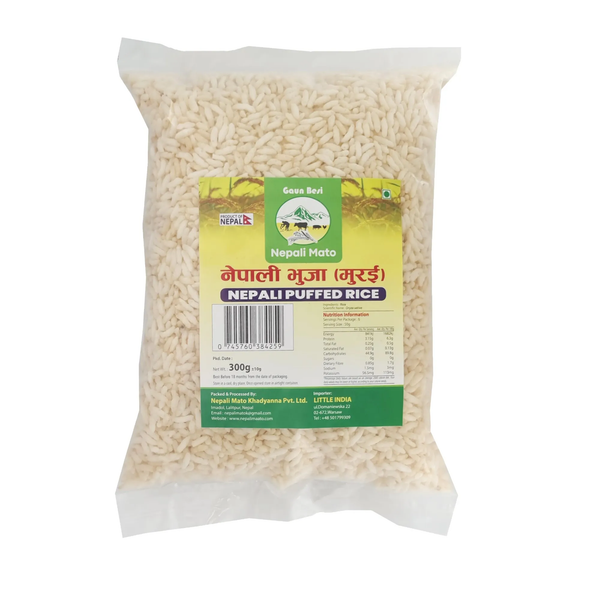 Ryż preparowany dmuchany Nepali Puffed Rice Nepali Mato 300g - Arena.pl