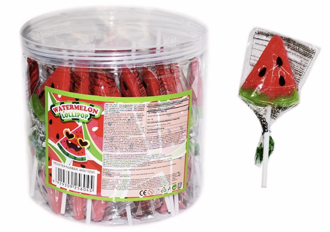 Kup LIZAK WATERMELON 15Gx50SZT LOLLIPOP ARBUZ na arena.pl i ciesz się ...