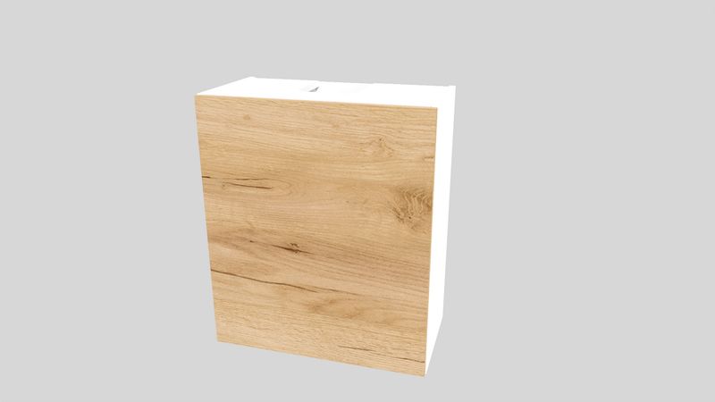 KAMSET Szafka wisząca nad okap SET W60.1/71P3C z drzwiami z okapem ...