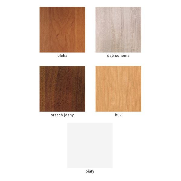 BIURKO KOLOR OLCHA Nowość - 4 wzory 5 kolorów Komputerowe - Arena.pl