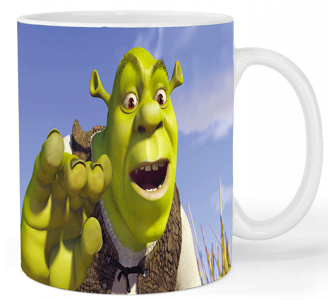 Kubek ceramiczny Shrek - Arena.pl