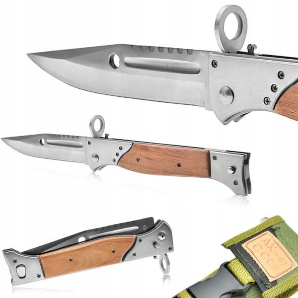 Bagnet Nóż sprężynowy Wojskowy CCCP AK-47 ZSRR - Arena.pl