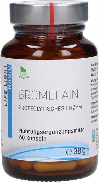 BROMELAINA WYCIĄG Z ANANASA ENZYMY TRAWIENNE 60K - Arena.pl