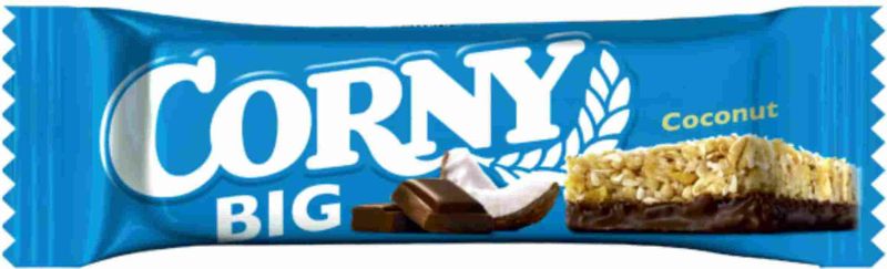 CORNY Baton Zbożowy Kokos 50g - Arena.pl