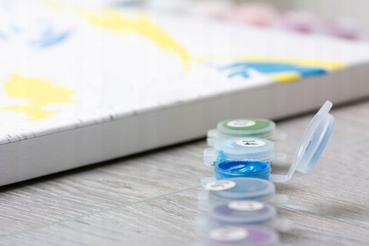 MALOWANIE PO NUMERACH MYSZKA MIKI ZAMEK DISNEY OBRAZ Z RAMĄ - archiwum ...