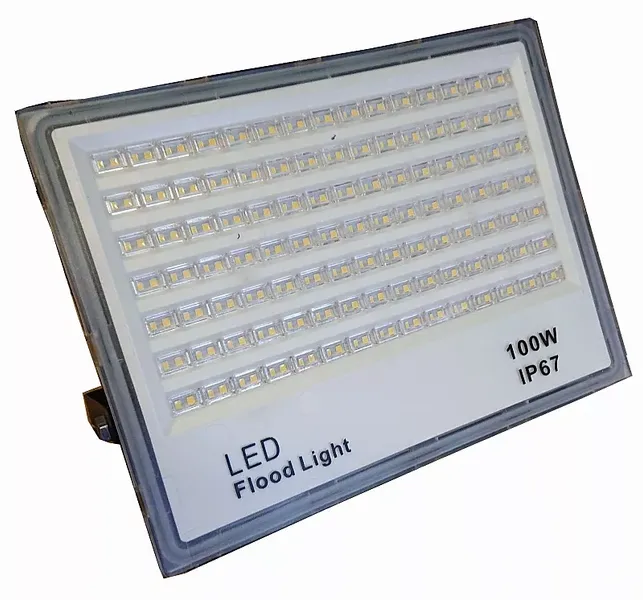 Halogen Led 100W/230V ultra cienki IP65 slim barwa neutralna 5000K ...