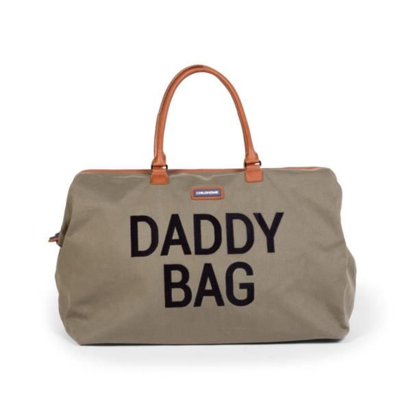 Childhome Torba Daddy bag Kanwas Khaki - Arena.pl
